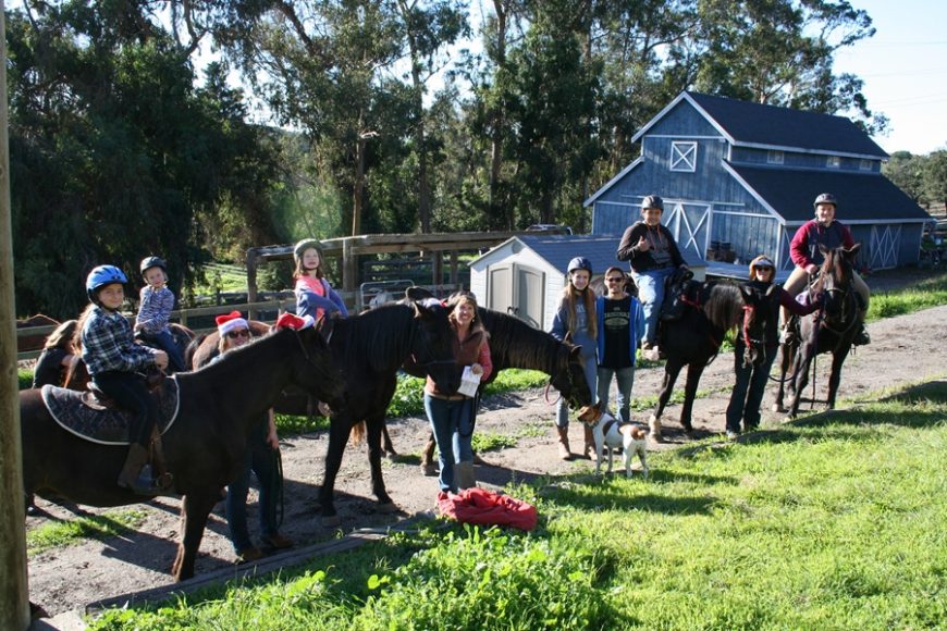 10 Steps to Planning A Horse Riding Holiday Party | SLO Horse News