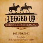 Legged up ad - SLO Horse News